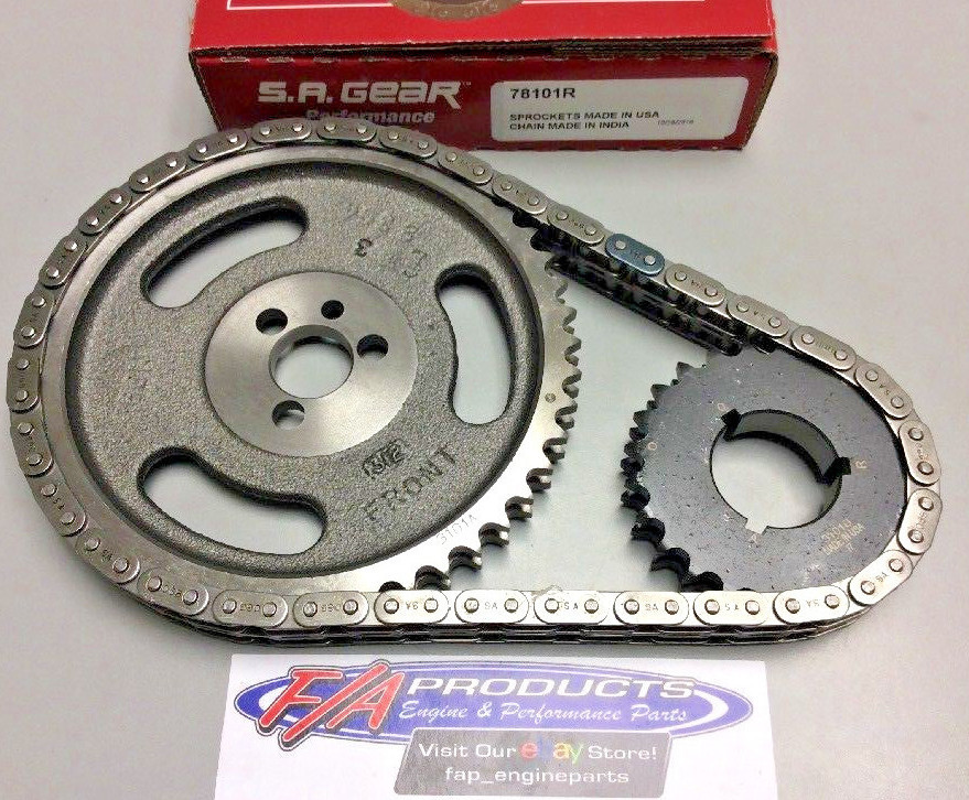1958 Chevrolet 348 409 Through Engine Performance Timing Set S.A. GEAR ...