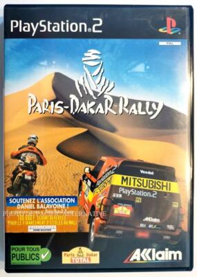 jeu PARIS DAKAR RALLY pour playstation 2 PS2 francais course voiture ...