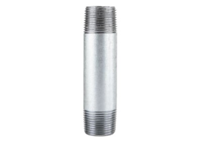 LDR Industries 301 34X4 3/4 in. x 4 in. Galvanized Pipe Nipple, Gray ...