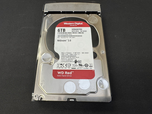 Western Digital Red NAS WDC WD60EFRX 6TB SATA with Caddy | eBay