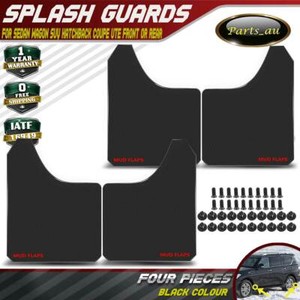 4pcs Black Colour Universal Splash Guards Mud Flaps Mudflap for Nissan ...