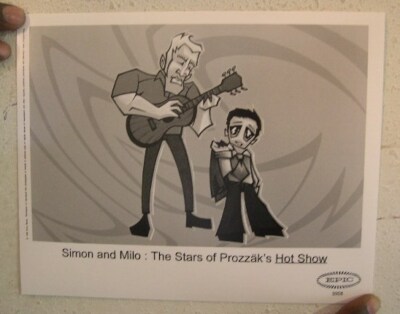 Simon And Milo: The Stars Of Prozzak's Hot Show Press Kit Photo Prozzak ...