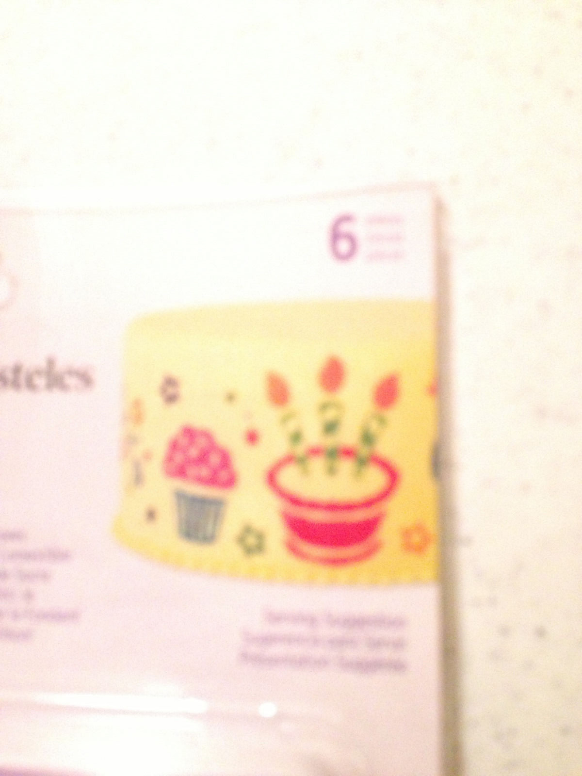 6 pc Wilton Birthday Party Cake Stamp Set Decorating Supplies Last One ...