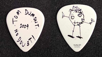 No Doubt Tom Dumont Guitar Pick 2009 | eBay