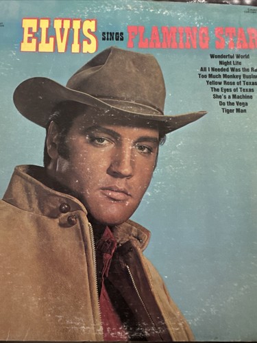 Elvis Presley Sings Flaming Star 1969 LP Pickwick Camden CAS-2304 Vinyl ...