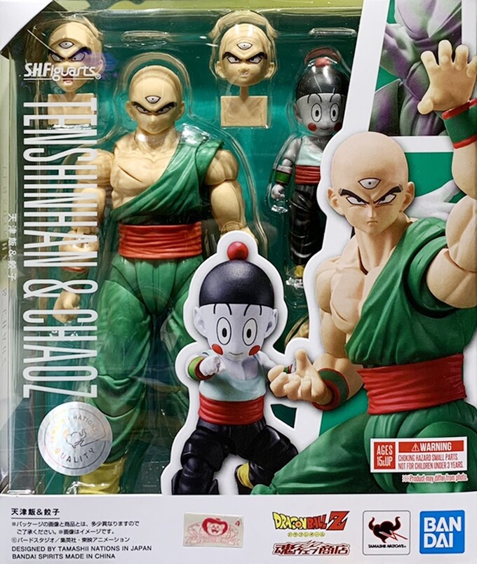 SHF Dragon Ball Tien Shinhan Action Figure Model In Stock NEW | eBay