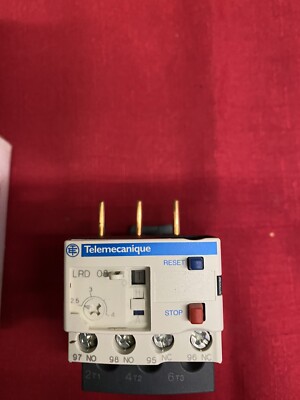 Telemecanique TeSys LRD08 Thermal Overload Relay, 2.5 to 4 A | eBay