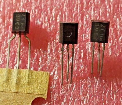 1pcs BC368 NPN medium power transistor 20V 1A 625mW 65MHZ TO92 Philips ...