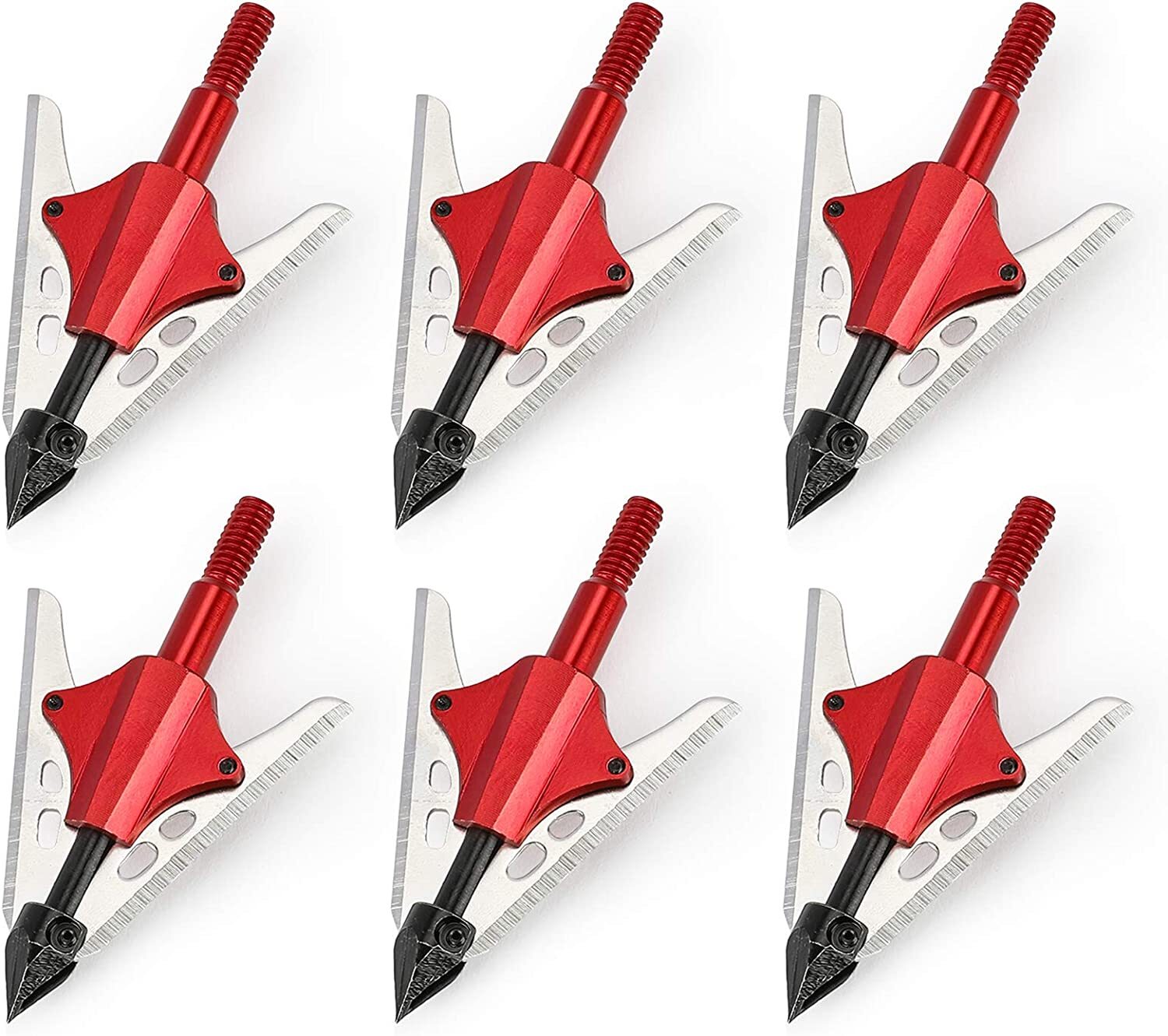 6pcs Nap Archery Bloodrunner Broadheads 100 Grain Hunting Arrowheads ...