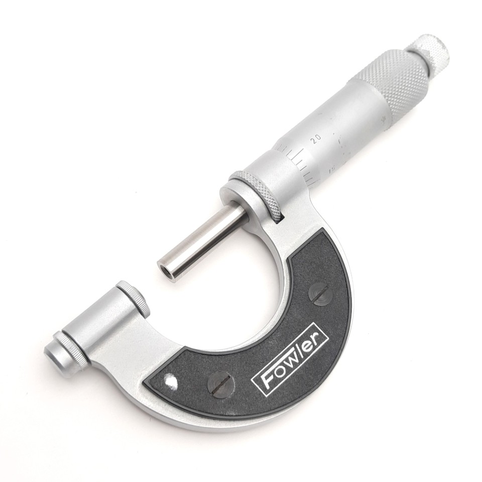 Fowler 52-219-001 Thread Pitch Micrometer, 0 to 1 Inch Range, 0.01 ...