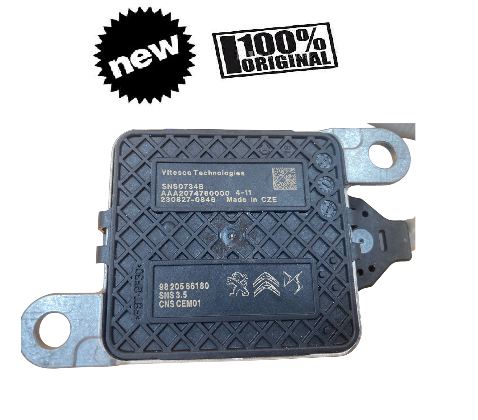 ORG. NOX SENSOR VOR KAT CITROEN JUMPER III 3 120 140 165 2.2 BLUE HDI ...