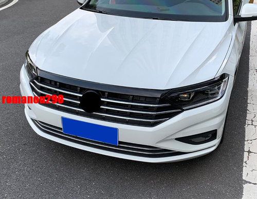 3X Glossy black Front Hood Bonnet Molding Cover Trim For VW Jetta Mk7 ...