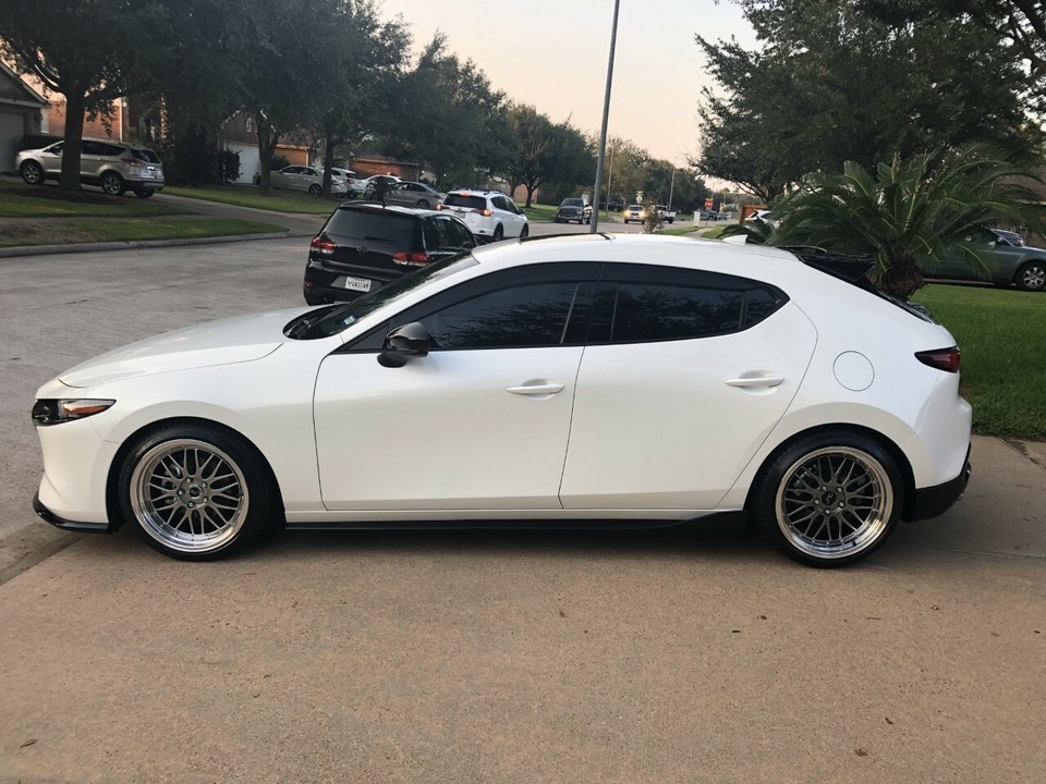 for mazda 3 BP axela 2019- 2023 hatchback roof Spoiler wing painted ...