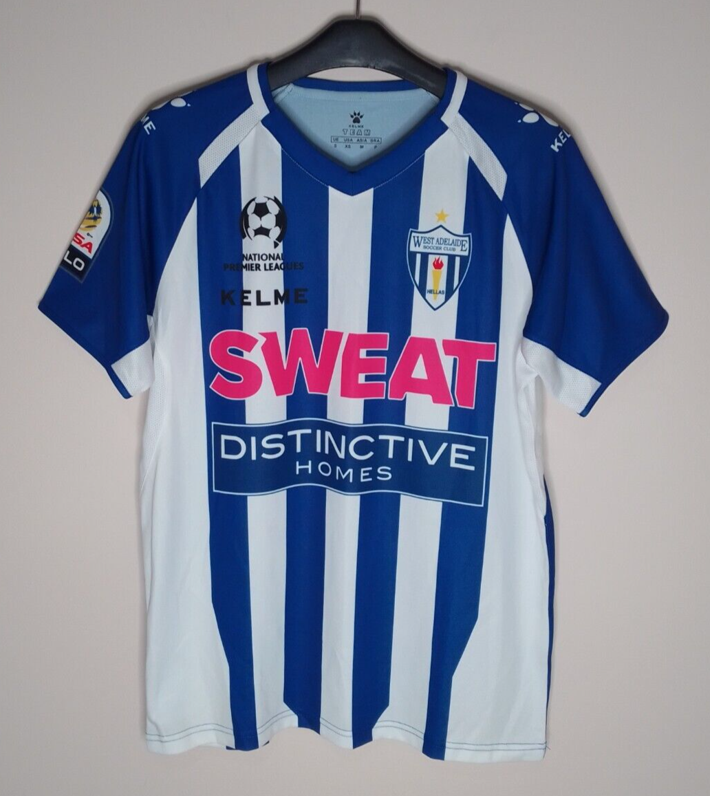 Player Issue Kelme West Adelaide Hellas SC Home Shirt Small NPL SA ...
