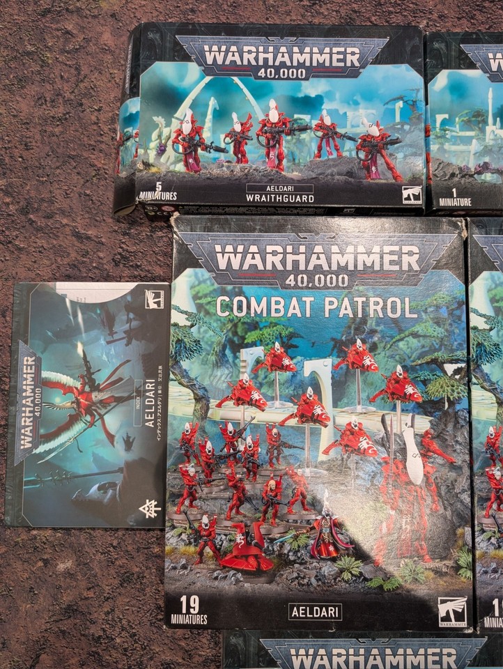 Warhammer 40k Eldar / Aeldari army job lot Complete, no bases read ...