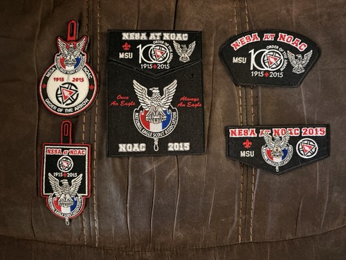 2015 NESA At NOAC Patch Set OA ORDER OF THE ARROW COWIKEE | eBay