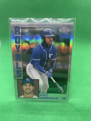 WHIT MERRIFIELD 2019 TOPPS CHROME 84TC-15 KANSAS CITY ROYALS | eBay