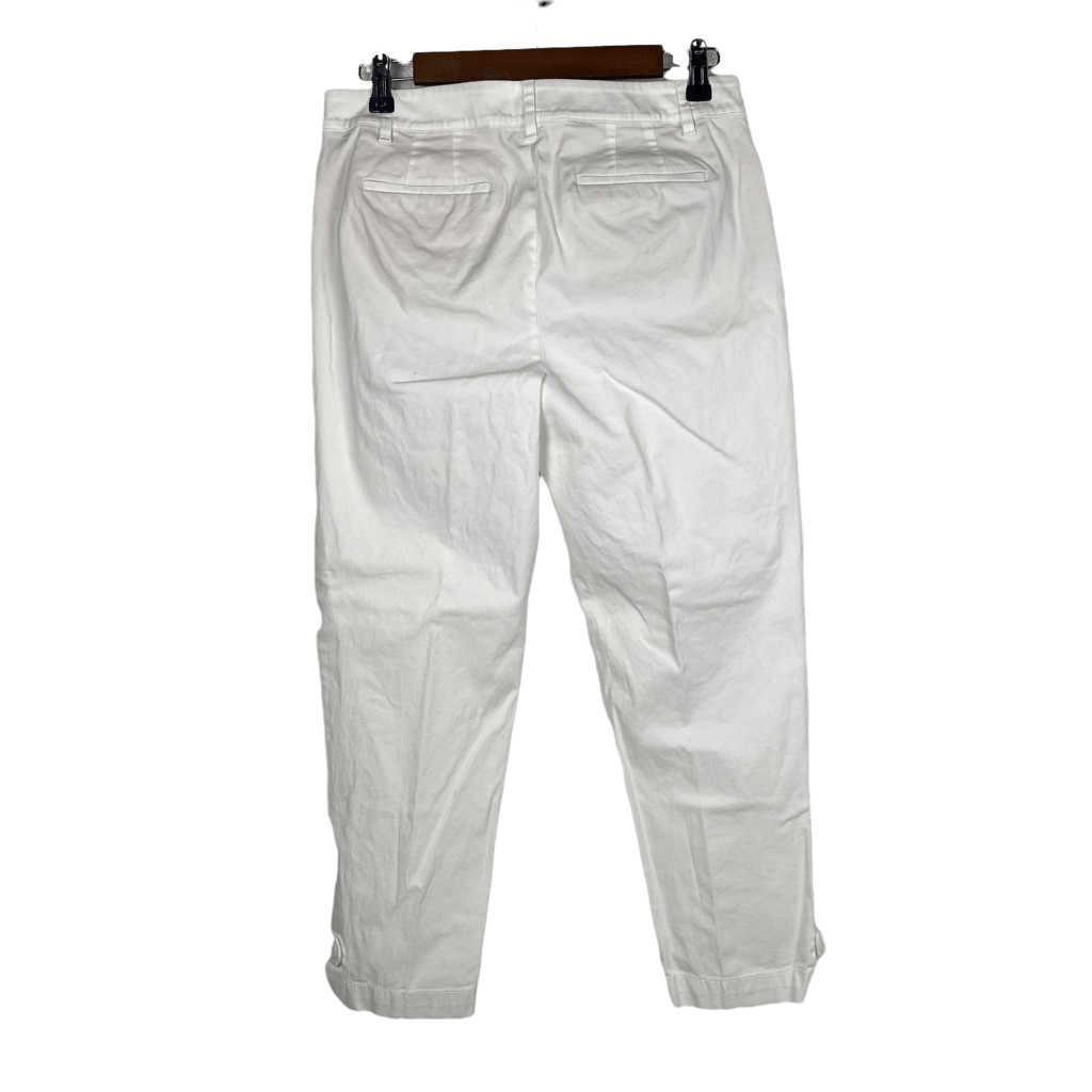 Talbots Perfect Crop with Tab Button Detail at hem. - Gem