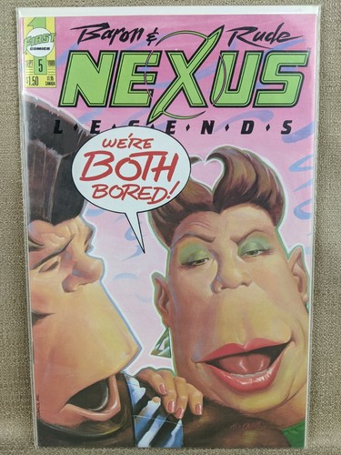 Nexus Legends #5 First Comics (1989) Mike Baron Steve Rude | eBay