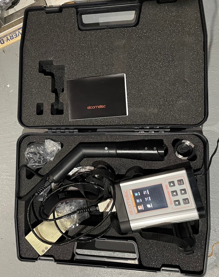 Non-Contact Powder Thickness Gauge with Laser Targeting System ...