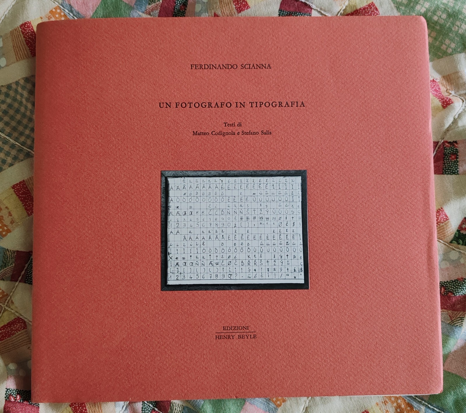 Ferdinando Scianna. Un fotografo in tipografia (Edizioni Henry Bayle ...