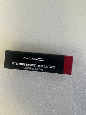 MAC RETRO MATTE LIPSTICK ROUGE A LEVRES POINDS NET WT. 10 0Z./3G (RUBY ...