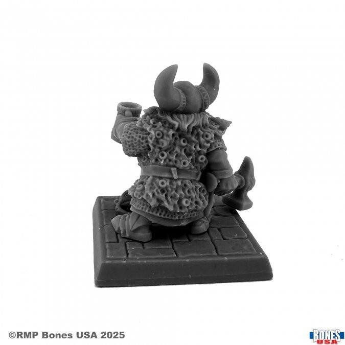 Reaper 30216 Dwarven Hero (Bones USA Legends) Dwarf Warrior Fighter ...