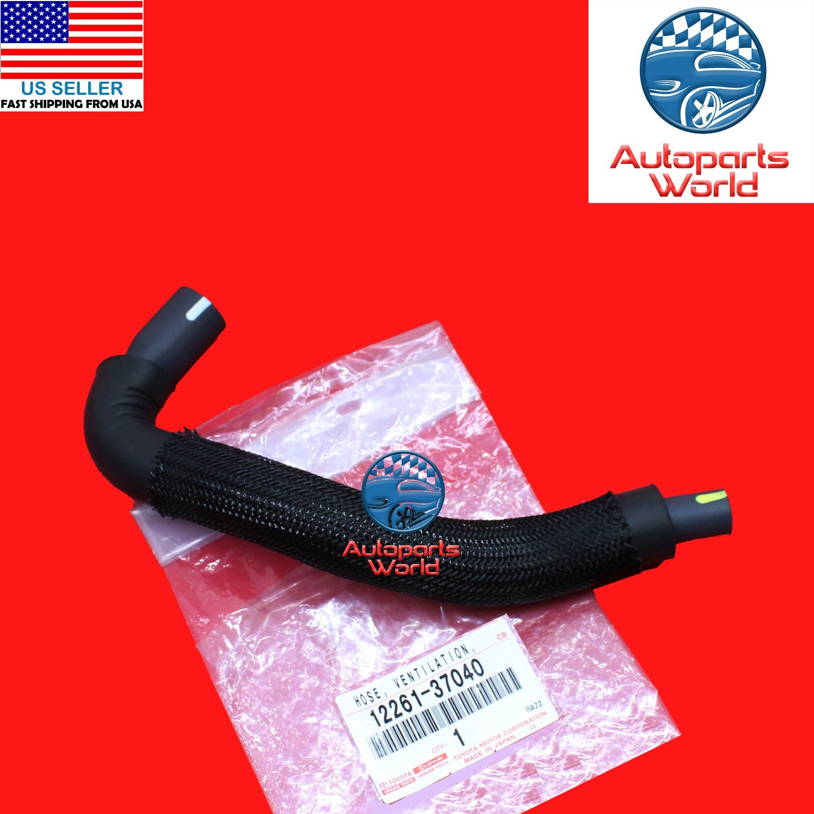 GENUINE OEM TOYOTA COROLLA C-HR MATRIX xD iM 1.8L VENTILATION HOSE ...