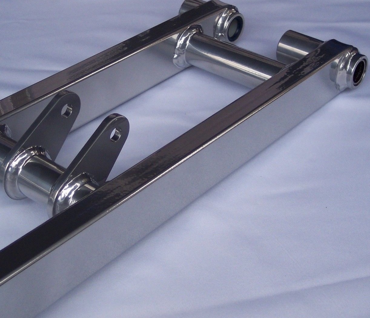 +2 Heavy Duty Silver Extended Yamaha BLASTER Swingarm Extension Mx tt ...