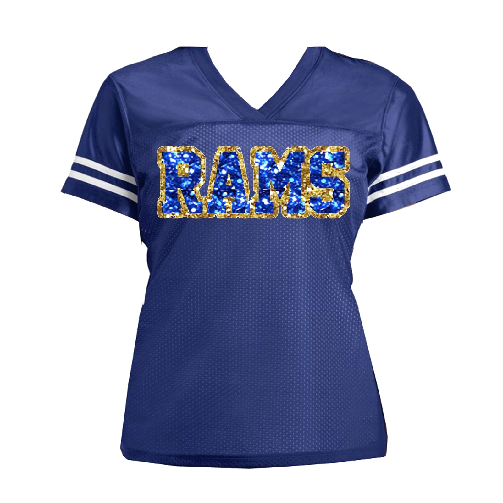 New Rams Glitter Jersey Shirt, Los Angeles, Small Medium Large XL 2XL ...
