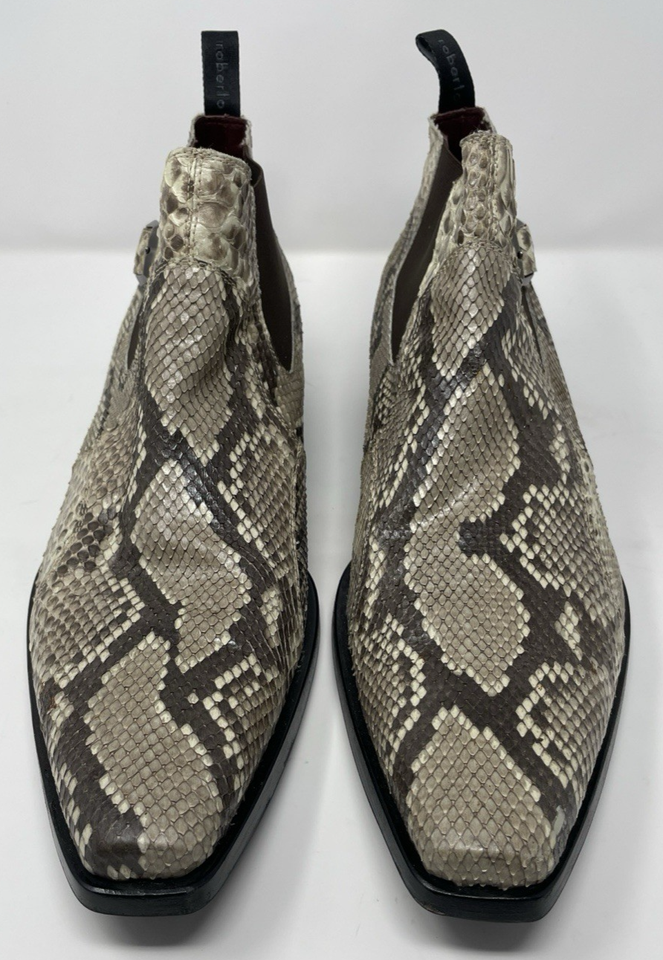 Roberto Botticelli Excel Mens Ankle Boots Size 12 Coral Python Made in Italy | eBay