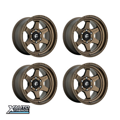 Fuel Off-Road D666 Shok Matte Bronze 17X9 6X139.7 01mm (Set of 4) | eBay