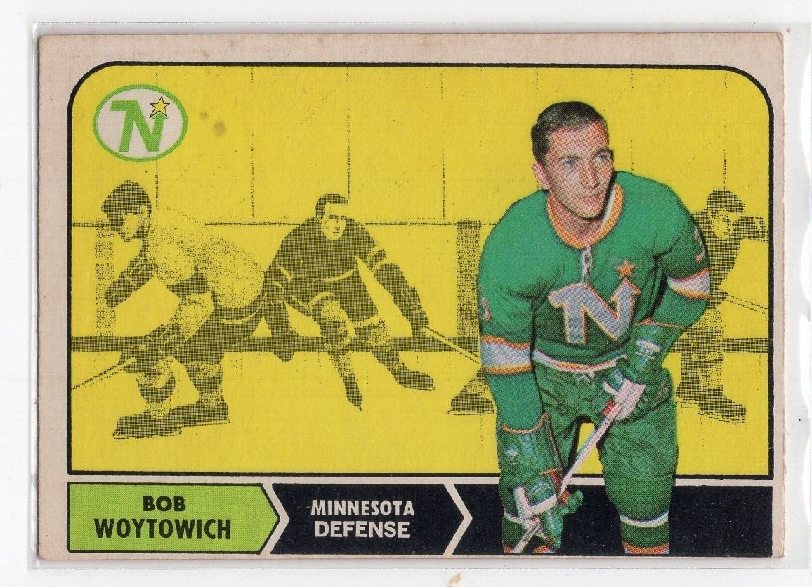 1X BOB WOYTOWICH 1968 69 O Pee Chee #49 EX+ 68 69 opc Minnesota North ...