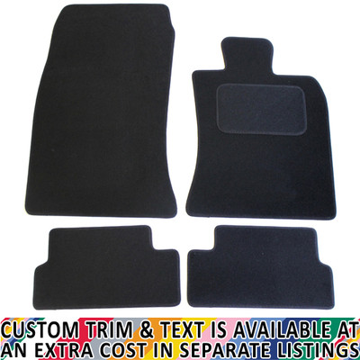 For BMW Mini R56 2006-2015 Fully Tailored 4 Piece Black Car Mat Set ...