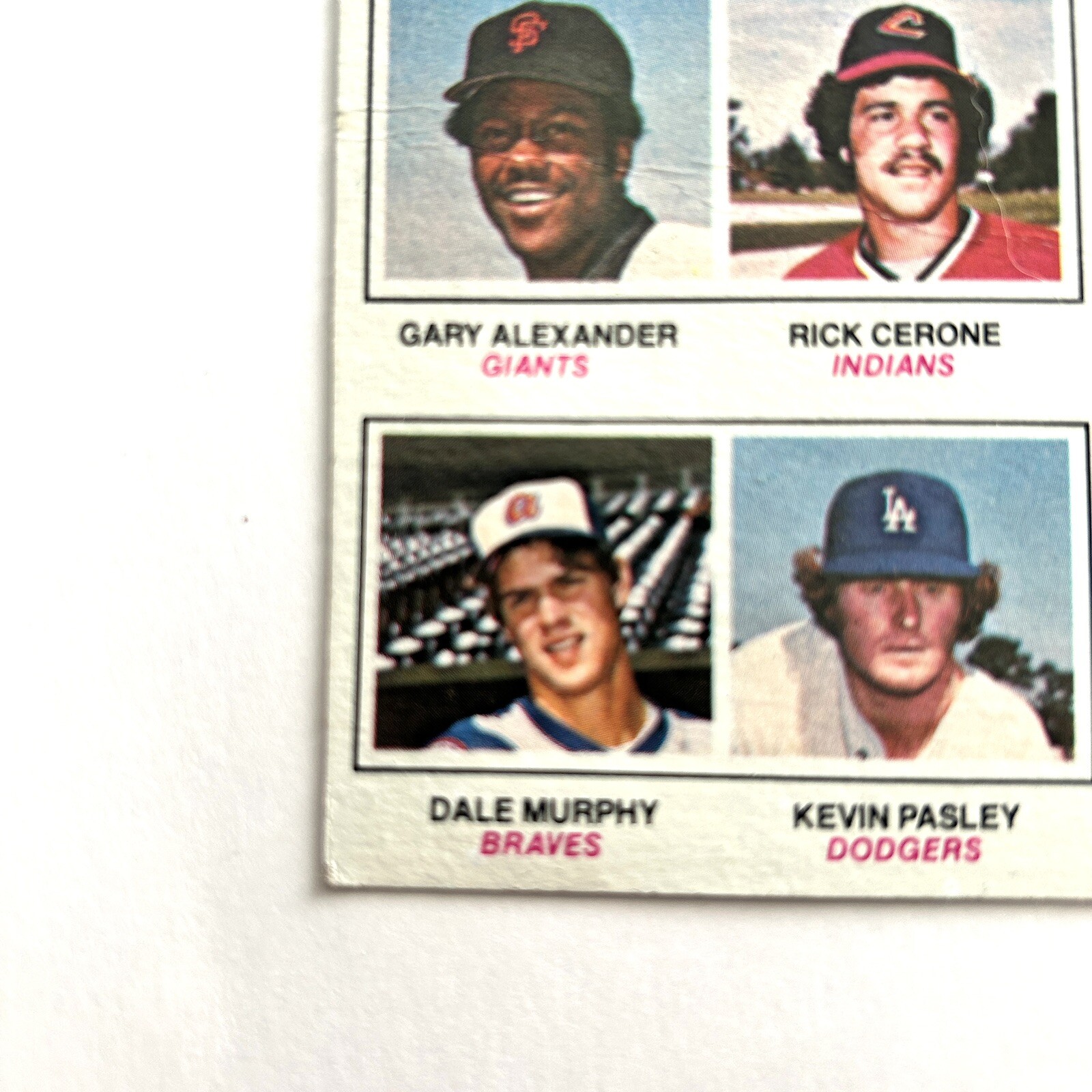 1977 Topps Baseball #476 Dale Murphy Rookies Catchers (Rookie Card) | eBay