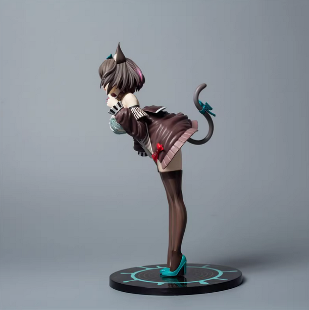 Soft Anime Mauve Cat Ear Girl 1/6 Scale Ver. PVC Figure Statue New No ...