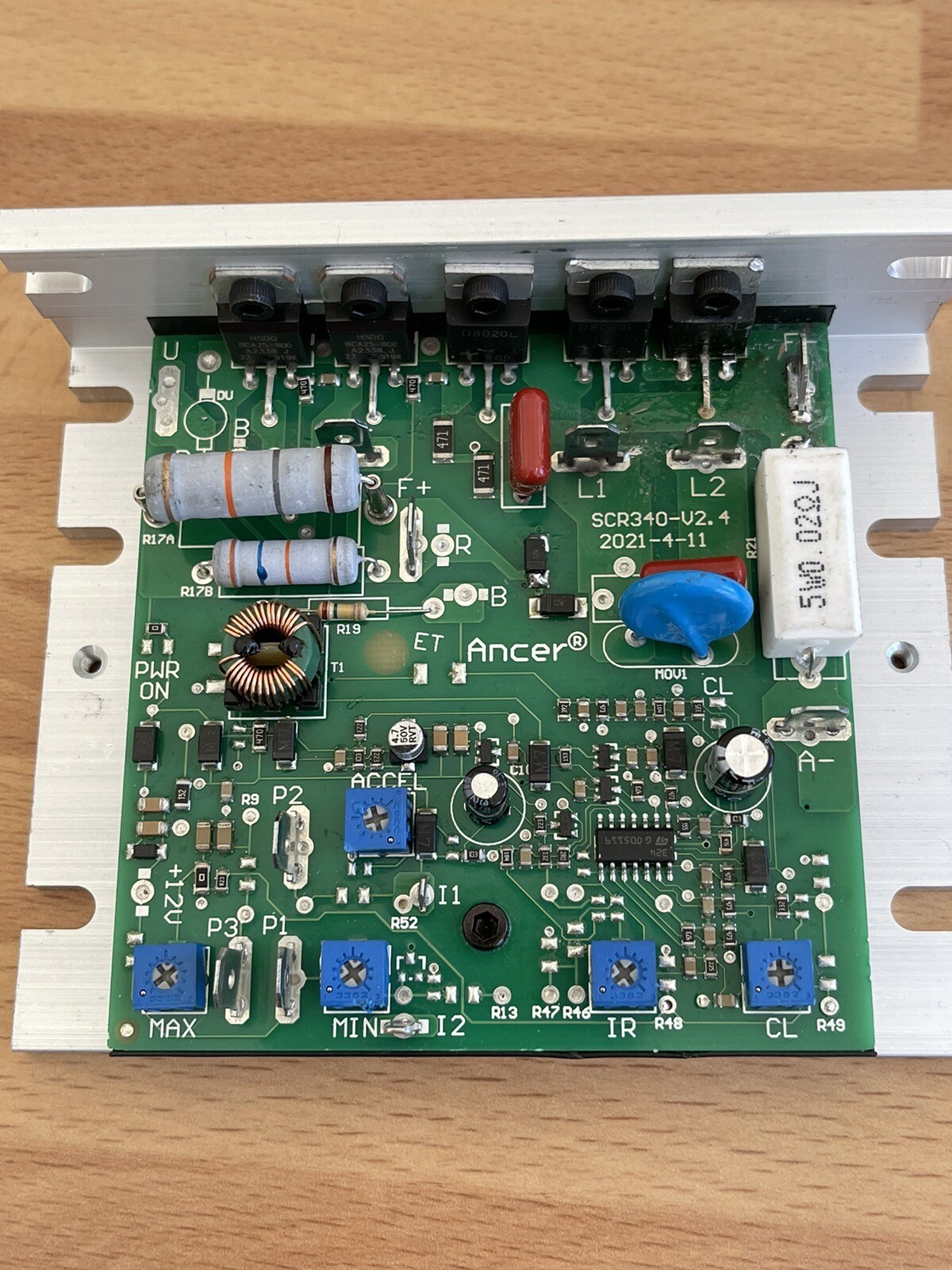 SCR340 a or KBLC-240D DC MOTOR SPEED CONTROL For Lathe etc 550 watt ...