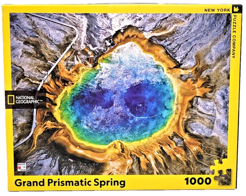 Grand Prismatic Spring 1000 pc jigsaw puzzle National Geographic ...