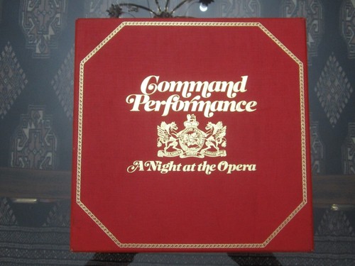 Command performance 8 LP Records -A night at the opera Used Vinyl ...