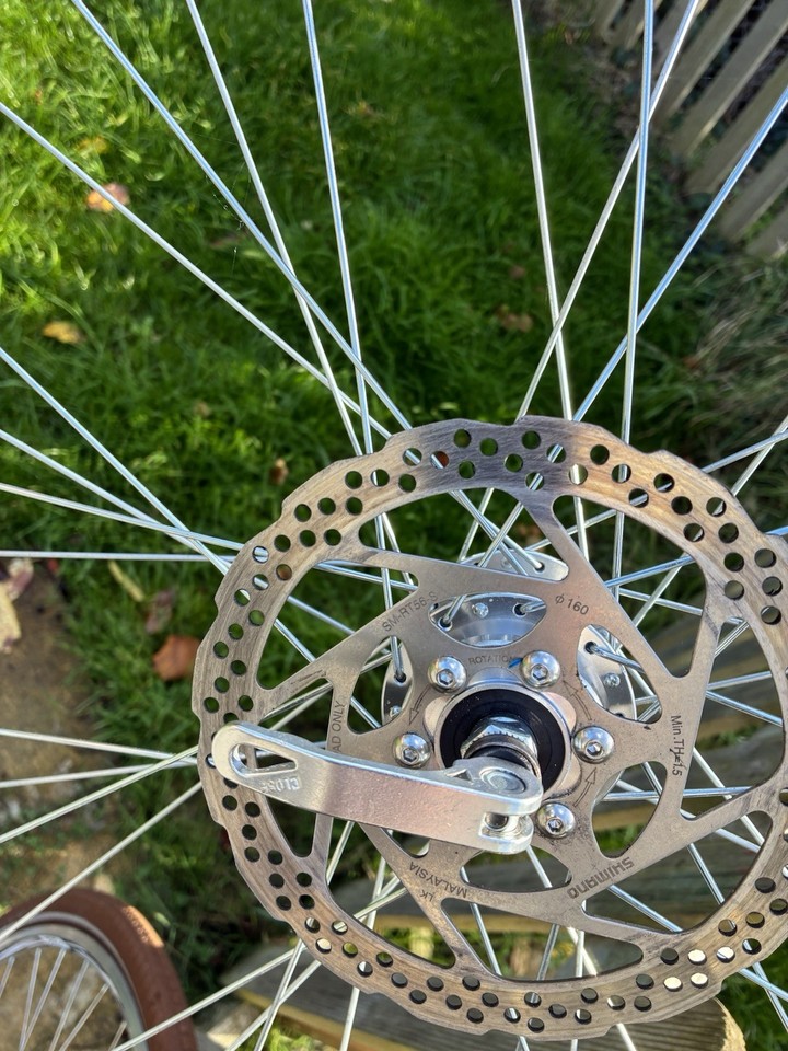 700c touring/gravel/fixie wheels with Shwalbe Little Big Ben tyres ...