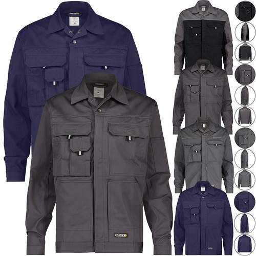 Mens Professional Workwear Safety Winter Work Durable Multi Pocket Site ...