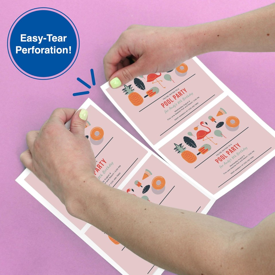 Blank Printable Postcards for Mailing & Printing - 1000 Cards (4.25" x ...