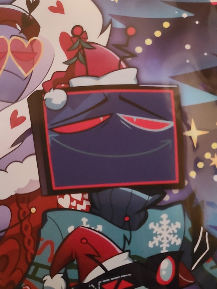 Hazbin Hotel Vox Velvette Holiday Poster 2025 the Vees Christmas ...