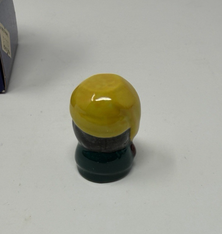 Vintage Thimble Charles Dickens Character Porcelain Staffordshire ...