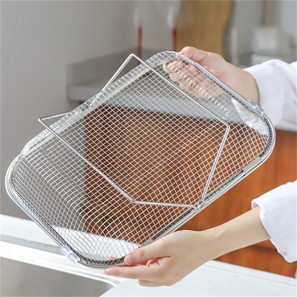 For Draining Pasta Expandable Sink Basket Multi-functional Colander ...