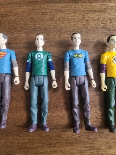 Big Bang Theory Sheldon Cooper action figures lot Of 6 | eBay