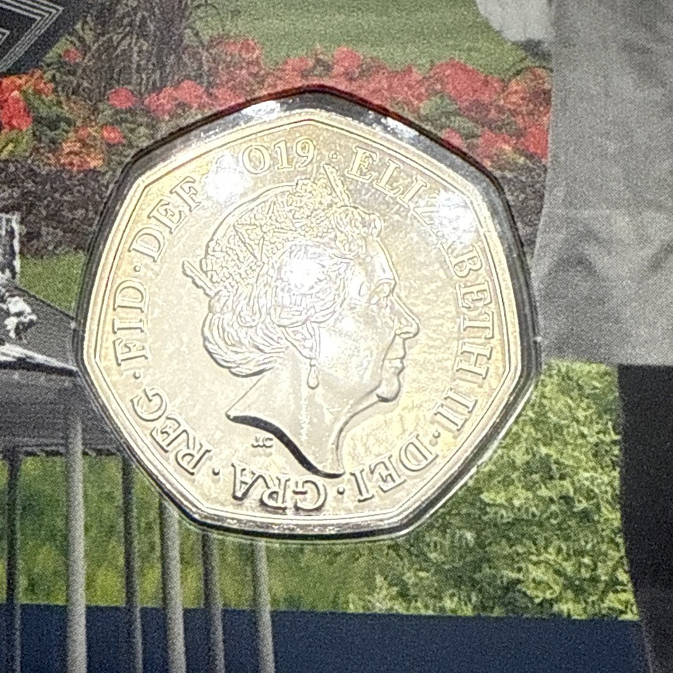 Royal Mint 2019 Celebrating 50 Years of the 50p British Culture Set ...