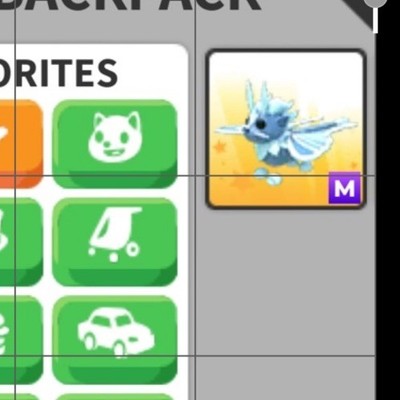 adopt me pets MEGA NEON ICE MOTH DRAGON | eBay