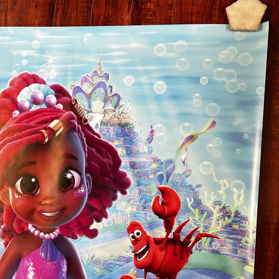 ARIEL The Mermaid Disney Jr. 2024 Bus Stop Movie Poster 48x70inches ...