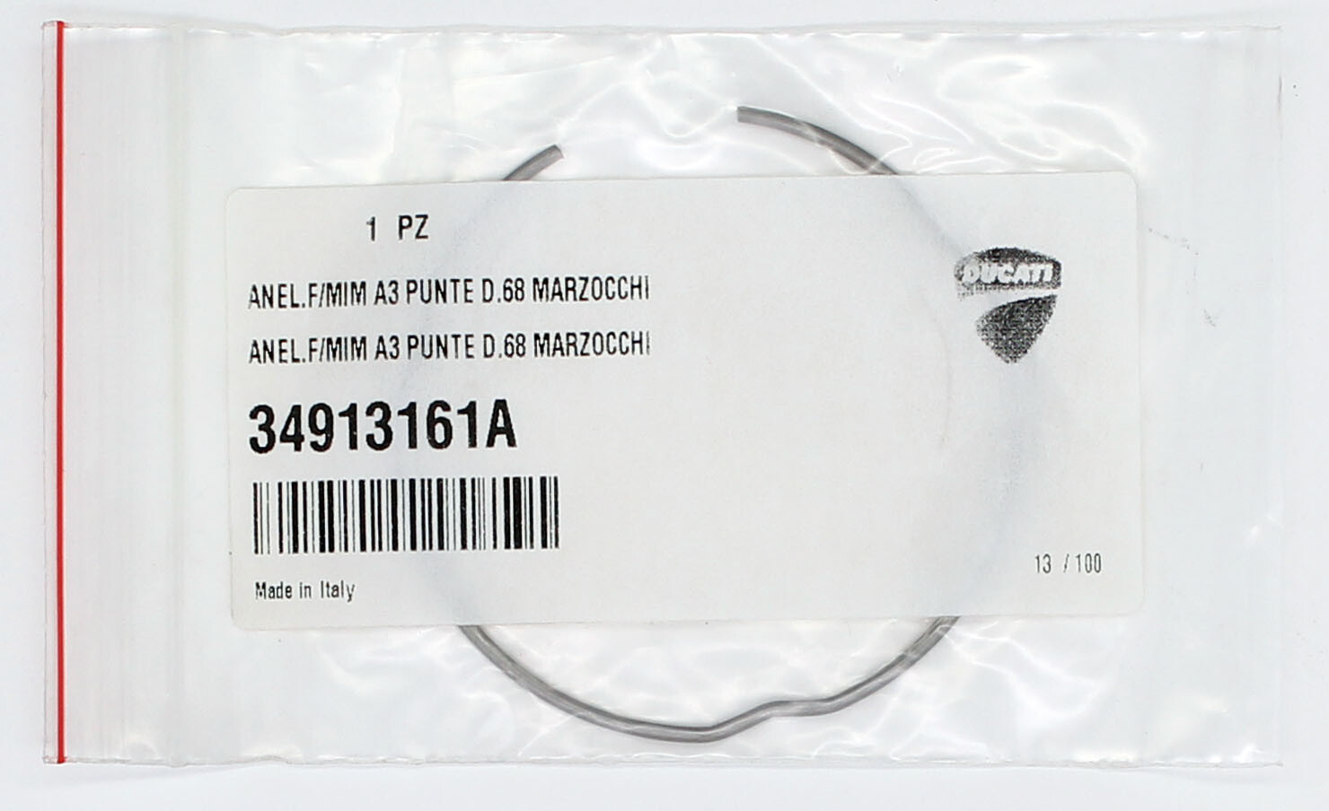 Genuine Ducati Ring Part Number - 34913161A | eBay